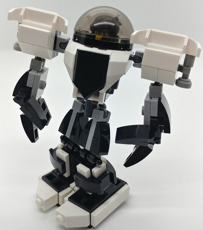 LEGO MOC Security Mech by legoguy08 | Rebrickable - Build with LEGO