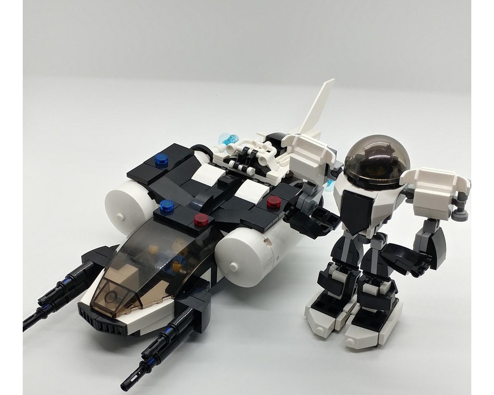 LEGO MOC Security Mech by legoguy08 | Rebrickable - Build with LEGO