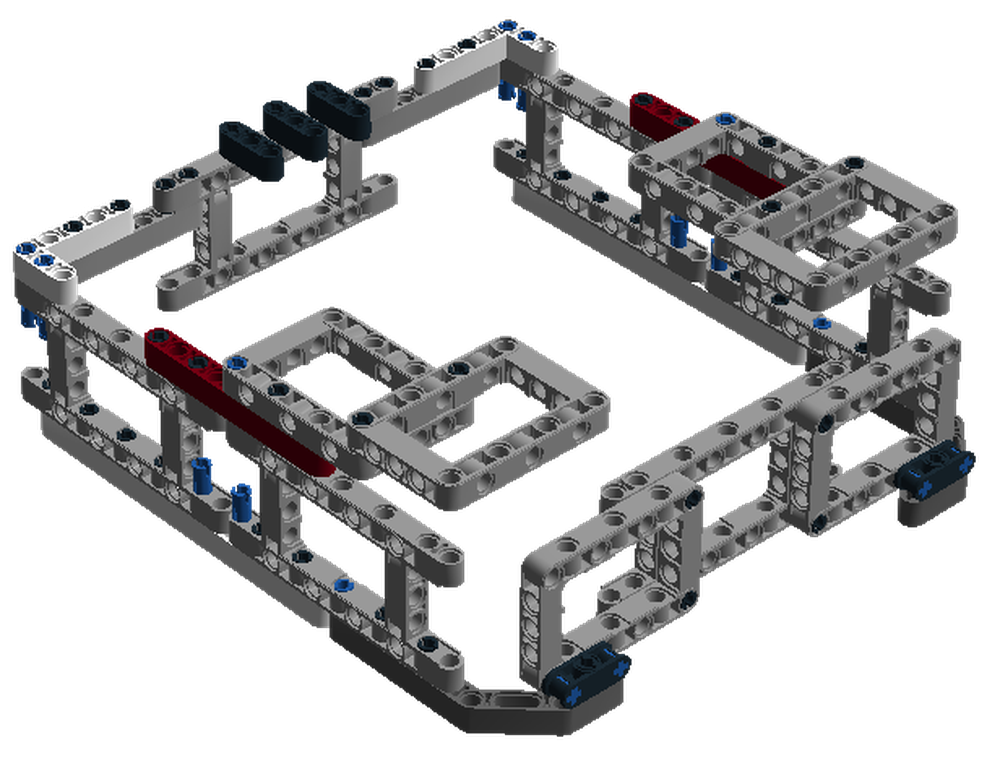 Lego Moc Attachment Frame Box Robot By Javierac Rebrickable Build