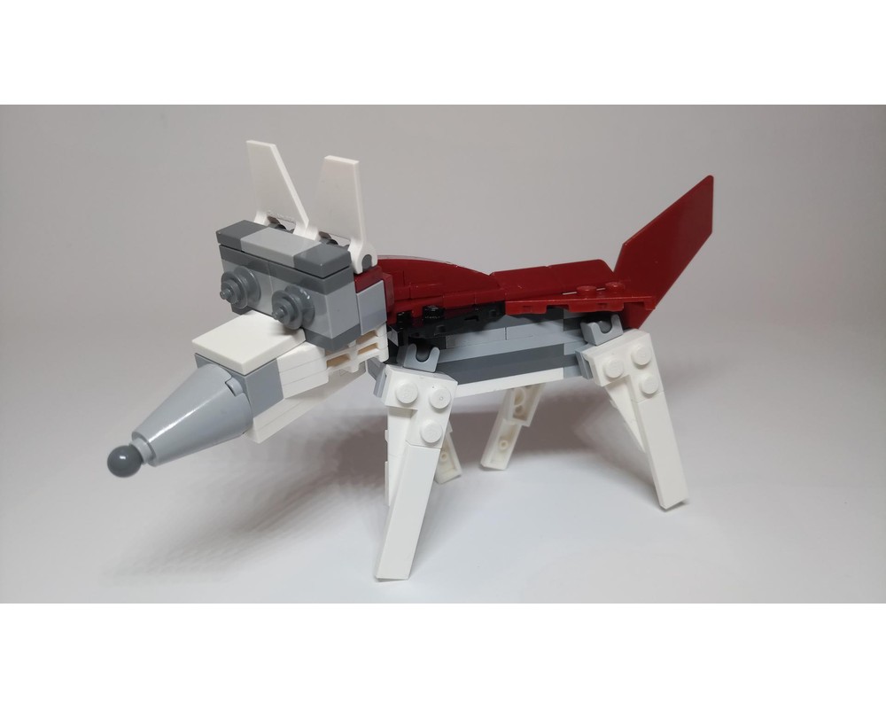 LEGO MOC Futuristic Wolf by Dafeld | Rebrickable - Build with LEGO