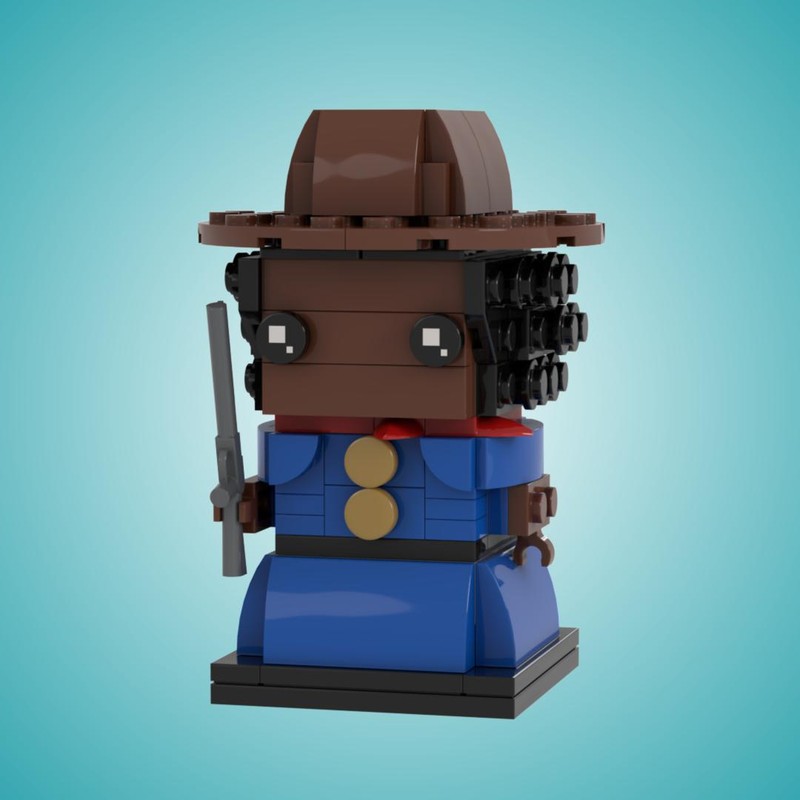 LEGO MOC Harriet Tubman by SkyCaptain | Rebrickable - Build with LEGO