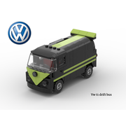 LEGO MOC [free] vw t1 microbus "pizza mobile" by BEAR MOCS ...