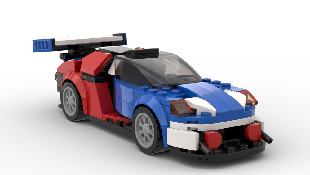 LEGO MOC 2016 Ford GT Race V2 by brickster2310 | Rebrickable - Build ...