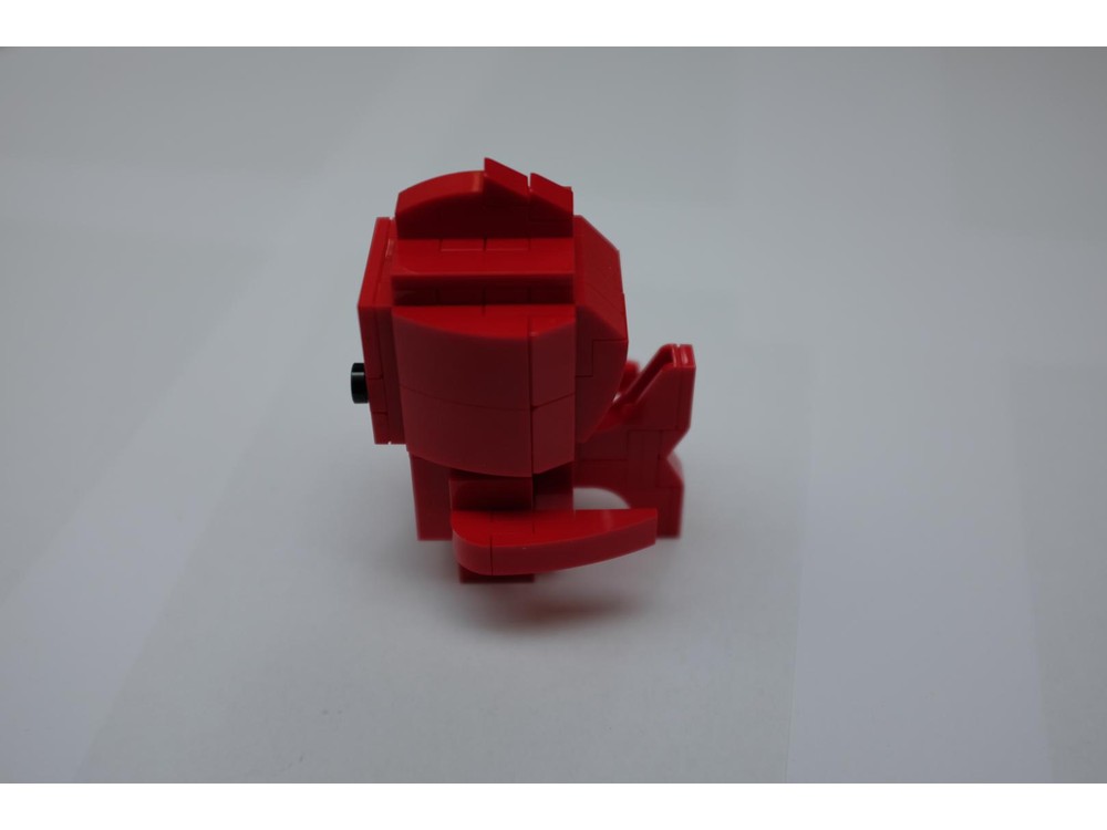 LEGO MOC Red Fish Brickheadz by 10greg | Rebrickable - Build with LEGO