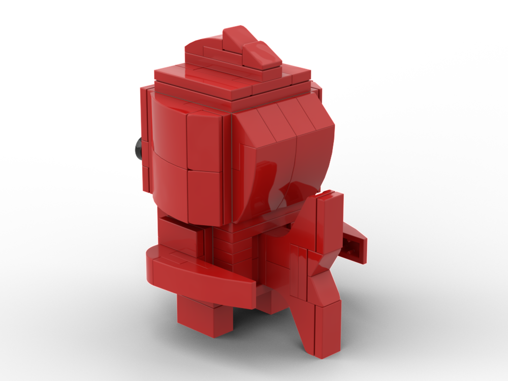 LEGO MOC Red Fish Brickheadz by 10greg | Rebrickable - Build with LEGO