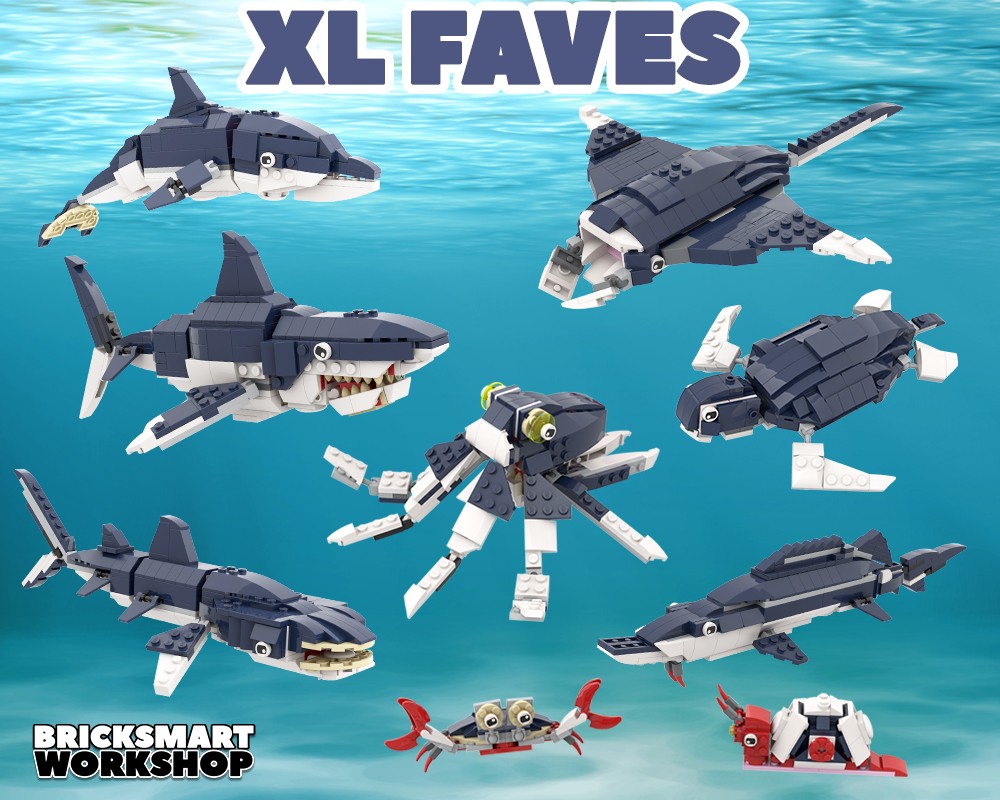 Manta Ray XL MOC LEGO 31088 Alternate Digital Build, 44% OFF