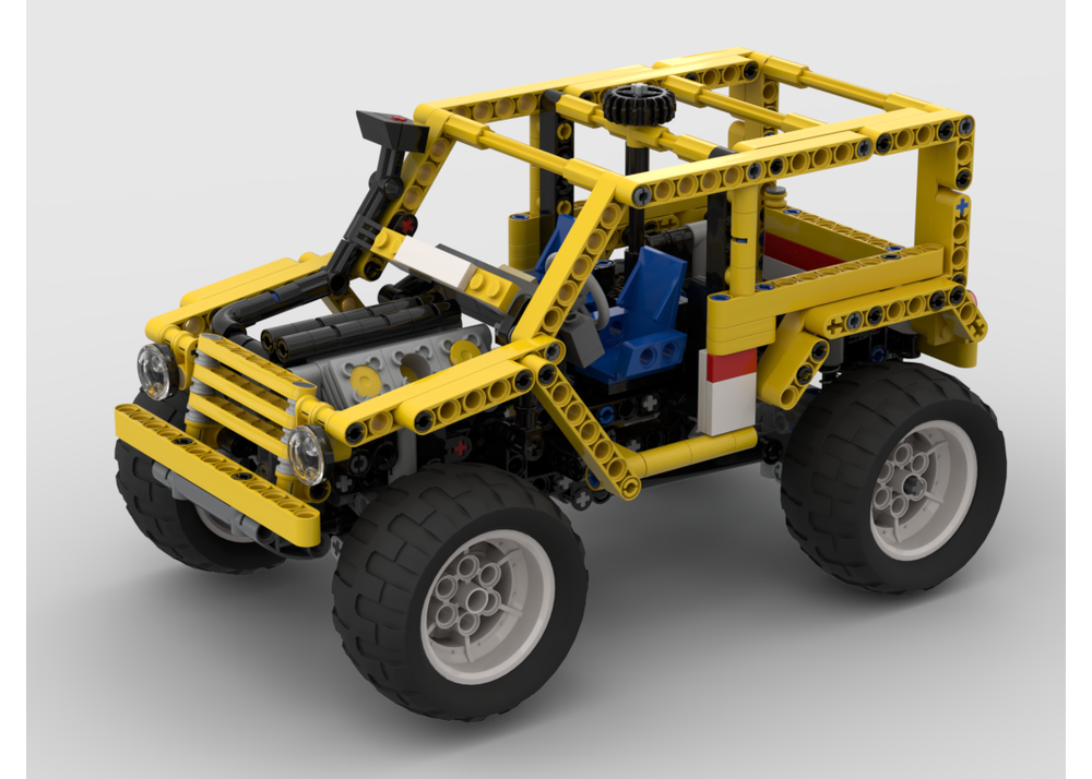 LEGO MOC LEGO 8850 Update by thirdwigg | Rebrickable - Build with LEGO