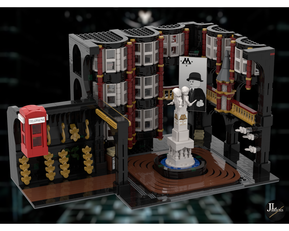 LEGO MOC Ministry of Magic by JL.Bricks | Rebrickable - Build with LEGO