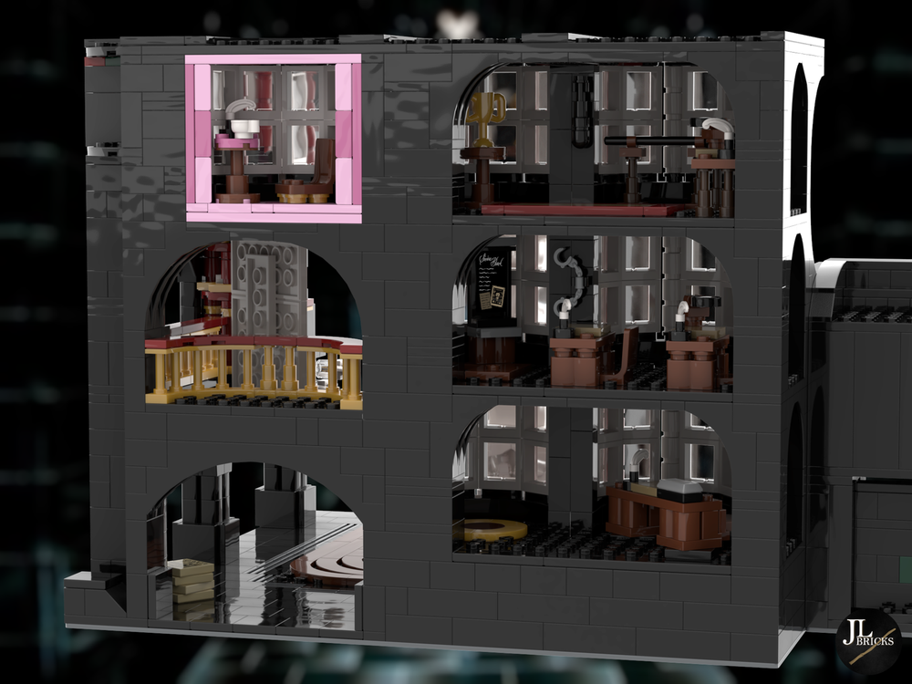 LEGO MOC Ministry of Magic by JL.Bricks | Rebrickable - Build with LEGO