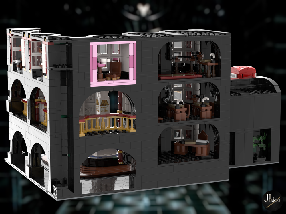 LEGO MOC Ministry of Magic by JL.Bricks | Rebrickable - Build with LEGO