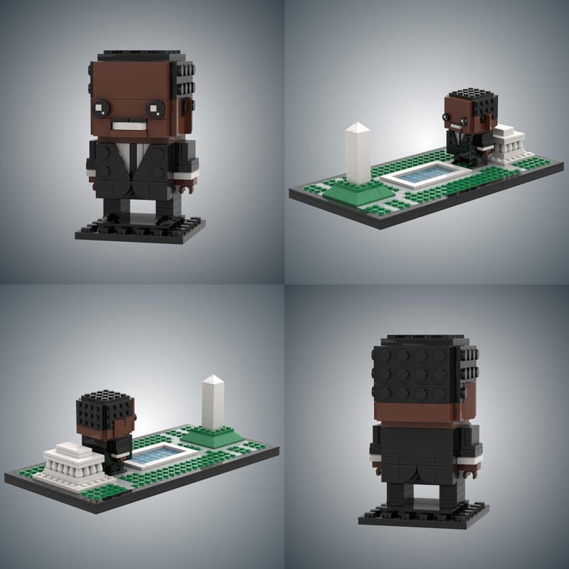 LEGO MOC-75778 Dr. Martin Luther King Jr. by SkyCaptain | Rebrickable ...