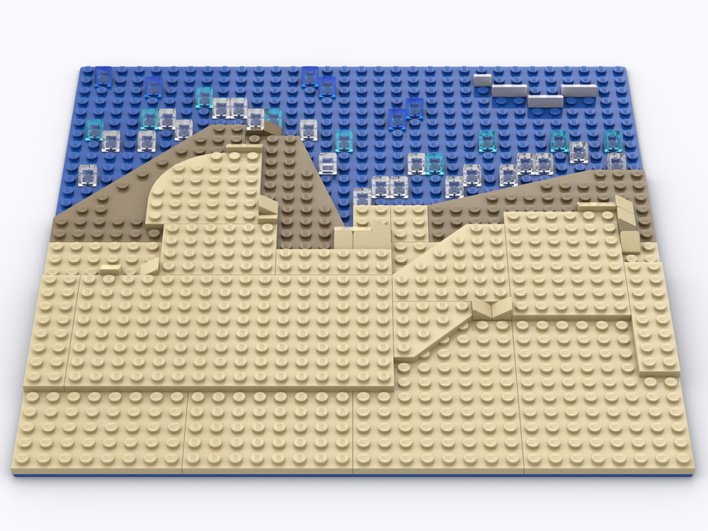 LEGO MOC Beach B by jaredhinton | Rebrickable - Build with LEGO