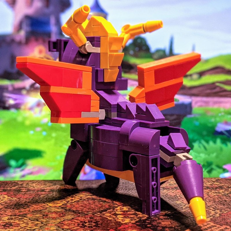 LEGO MOC Spyro the Dragon by Vanto | Rebrickable - Build with LEGO