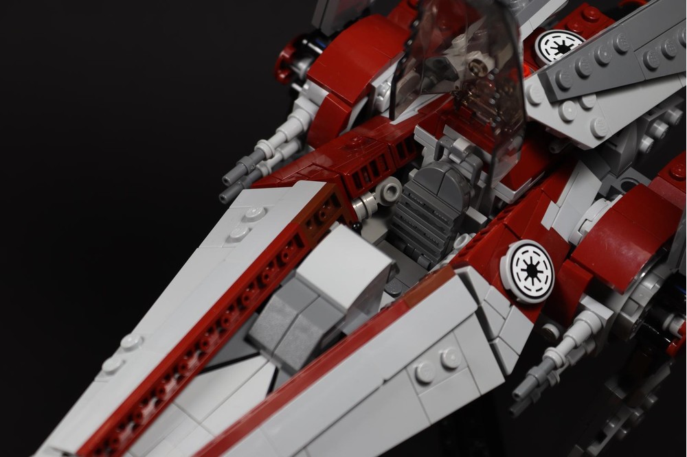 LEGO MOC Alpha-3 Nimbus-class V-wing starfighter by Gubi_Systems ...