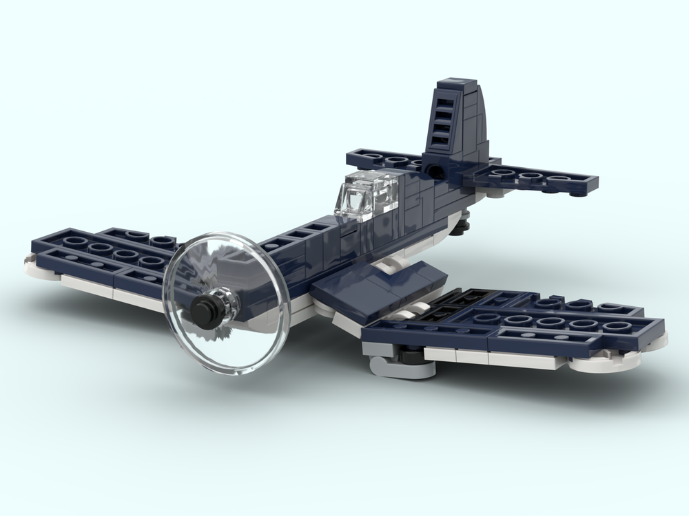 LEGO MOC F4U Corsair by jav | Rebrickable - Build with LEGO