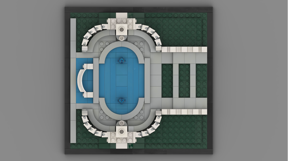 LEGO MOC-75841 World War II Memorial by bubbawannabet | Rebrickable ...