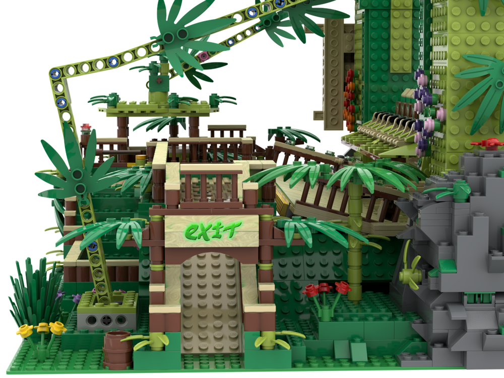 LEGO MOC Freaky Monkey by Benbrickattractions | Rebrickable - Build ...