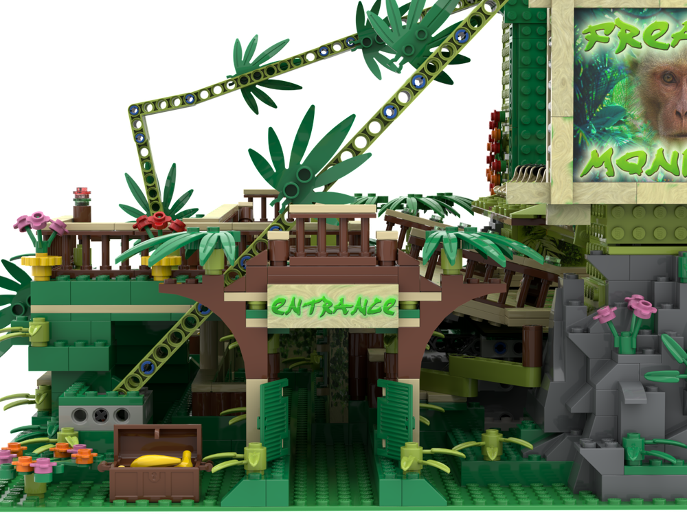 LEGO MOC Freaky Monkey by Benbrickattractions | Rebrickable - Build ...