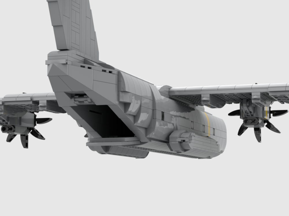 LEGO MOC A-400M Atlas Mini-Scale by Brickosaurus | Rebrickable - Build ...