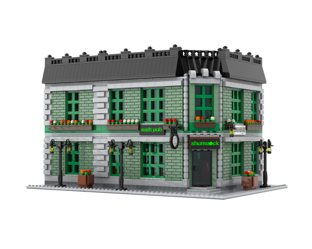 LEGO MOC Shamrock by Br1ckD3sign | Rebrickable - Build with LEGO