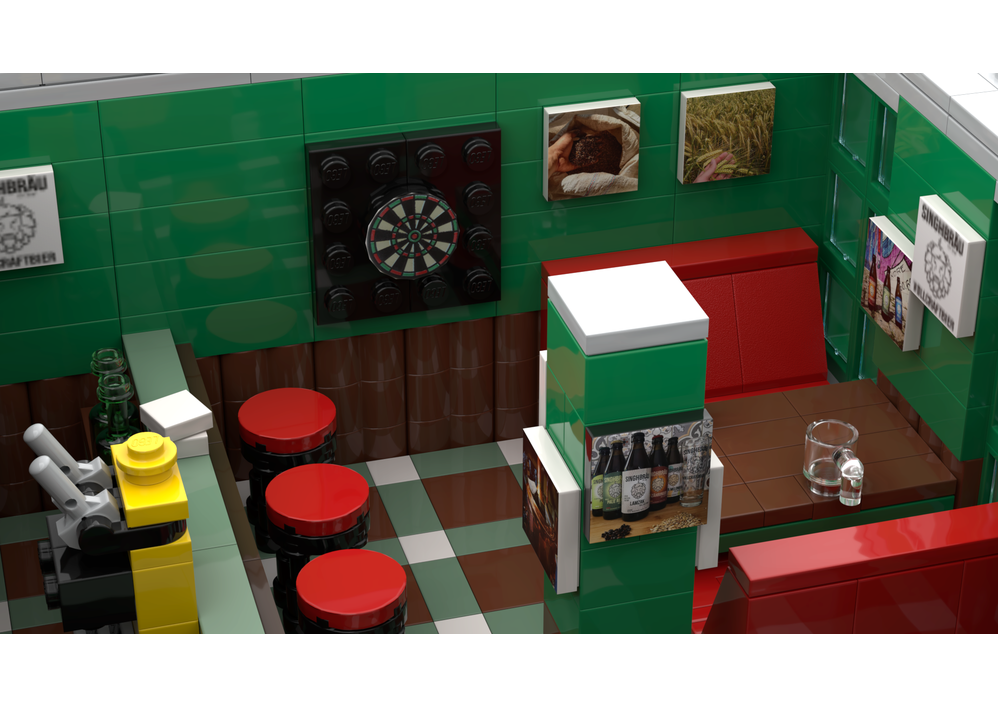 LEGO MOC Shamrock by Br1ckD3sign | Rebrickable - Build with LEGO