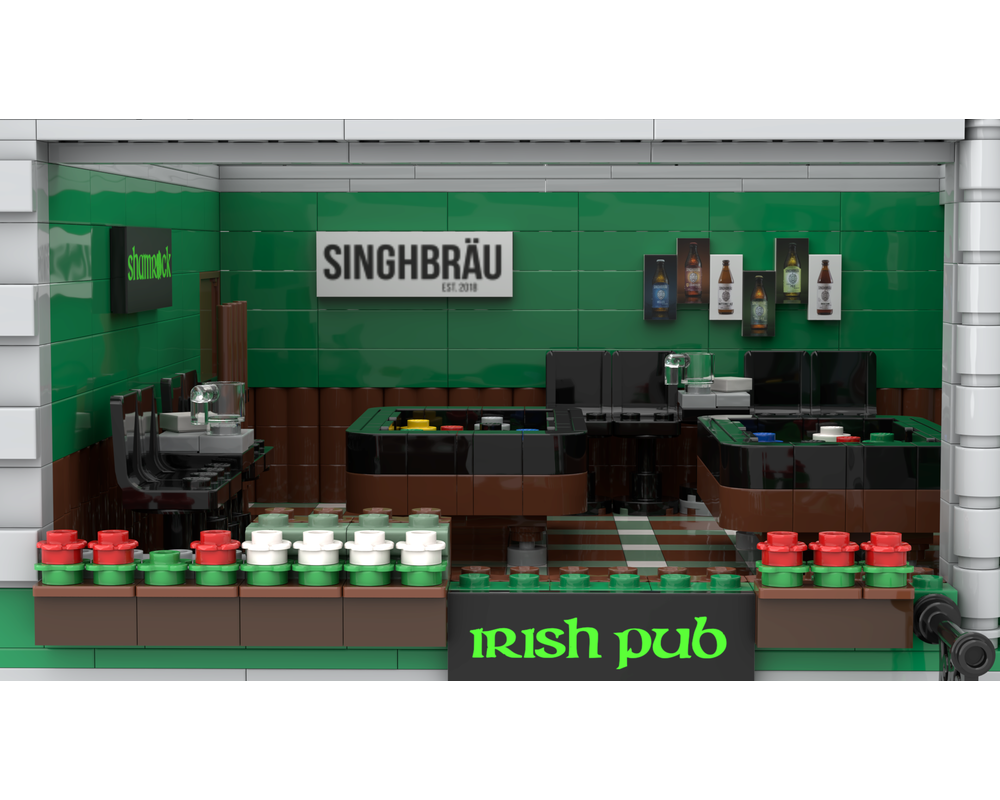 LEGO MOC Shamrock by Br1ckD3sign | Rebrickable - Build with LEGO