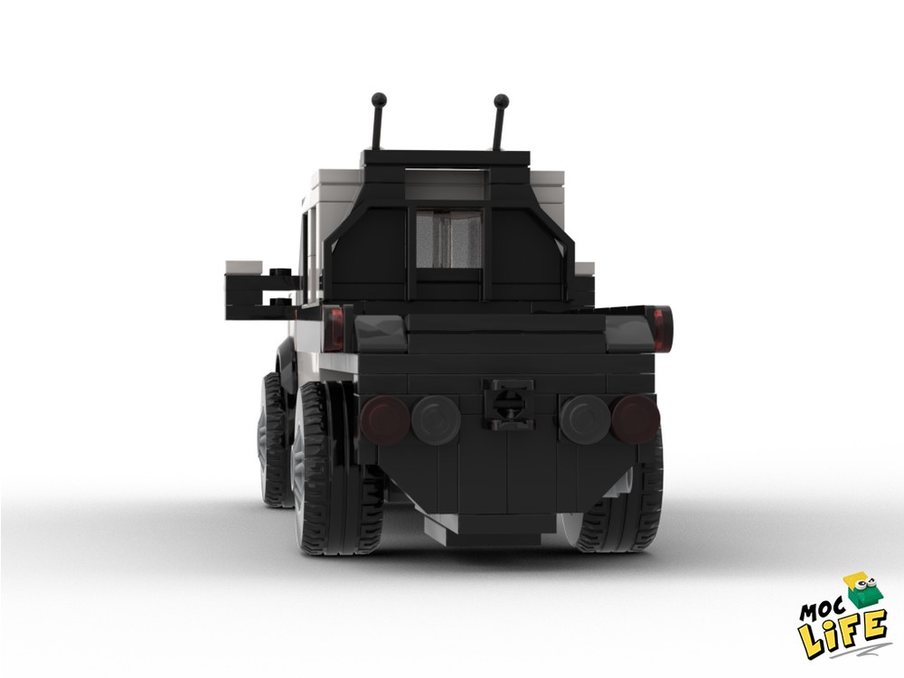 LEGO MOC Ford F-150 quad cab flat bed by MocLife | Rebrickable - Build ...