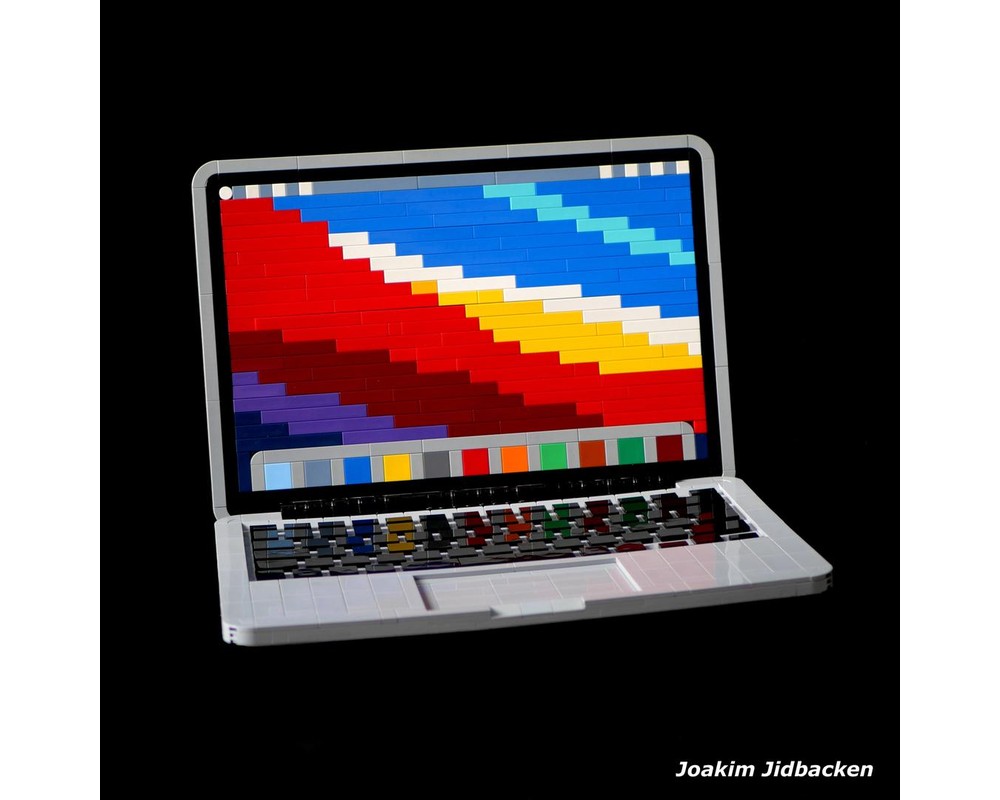 LEGO MOC MacBook Pro Retina by ThinkCleverAndSmart | Rebrickable ...