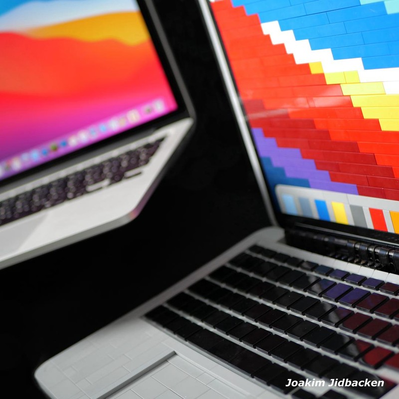 LEGO MOC MacBook Pro Retina by ThinkCleverAndSmart | Rebrickable ...
