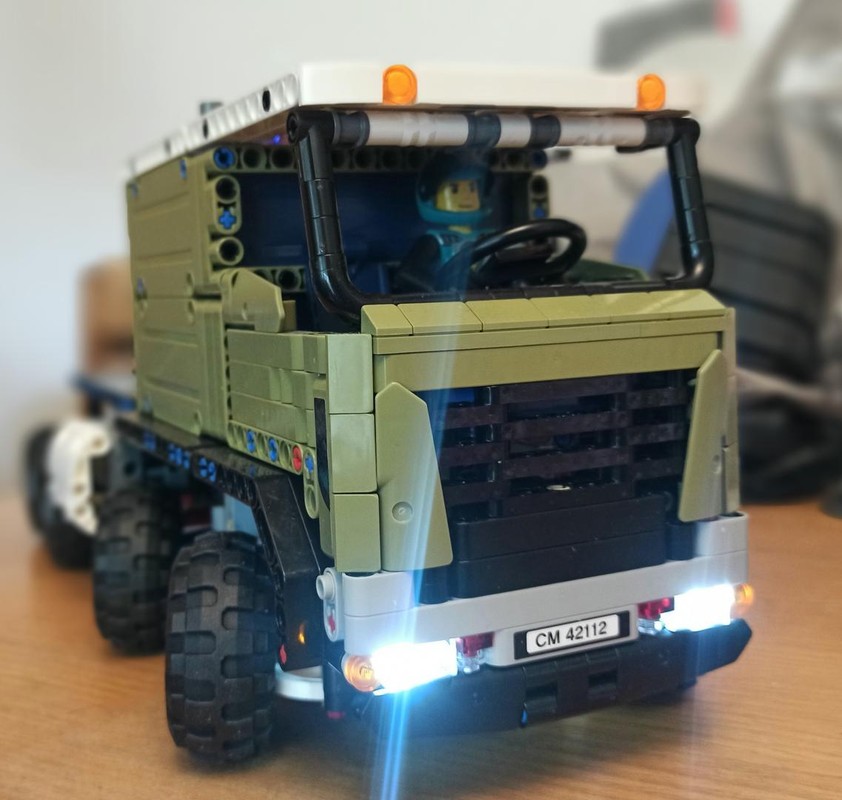 LEGO MOC RC 8x8 Off Road Truck by Goro | Rebrickable - Build with LEGO