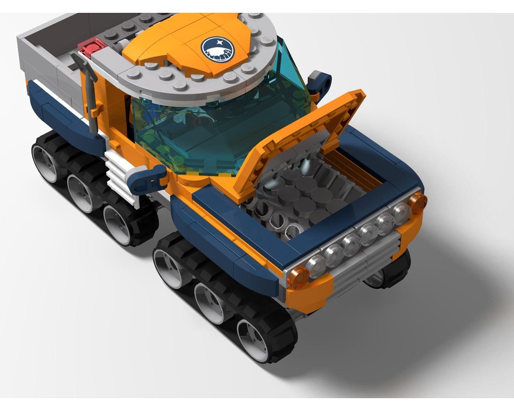 LEGO MOC Arctic Pickup by silenfu | Rebrickable - Build with LEGO