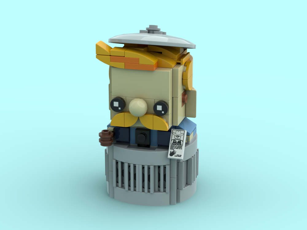 LEGO MOC Chief Quimby from Inspector Gadget by GetMeBricked ...