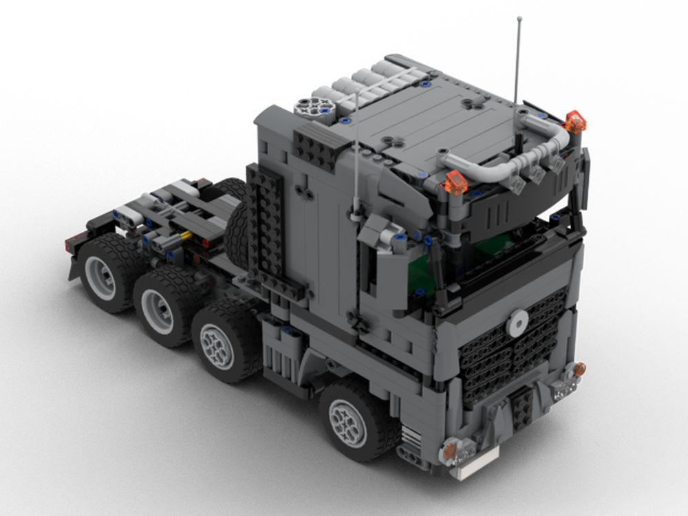 LEGO MOC Full RC "Arocs SLT" Truck by time-hh | Rebrickable - Build ...
