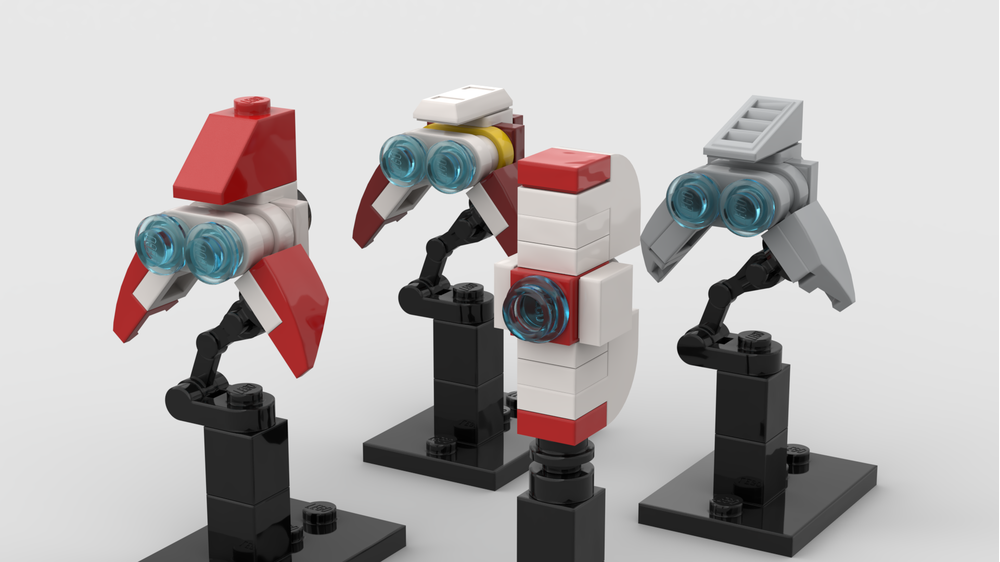 LEGO MOC 1:1455 Republic Shuttles by Kdapt-Preacher | Rebrickable ...