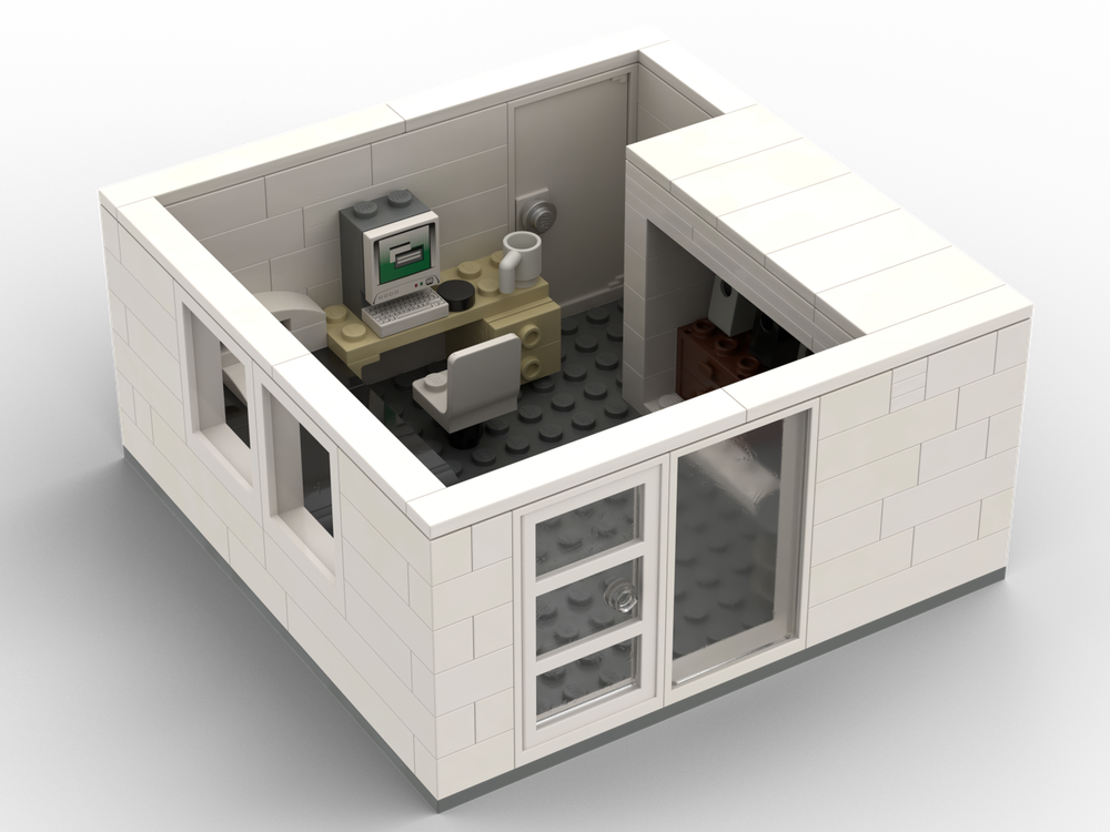 LEGO MOC Modern Neutral Bedroom by herobrinebacon | Rebrickable - Build ...