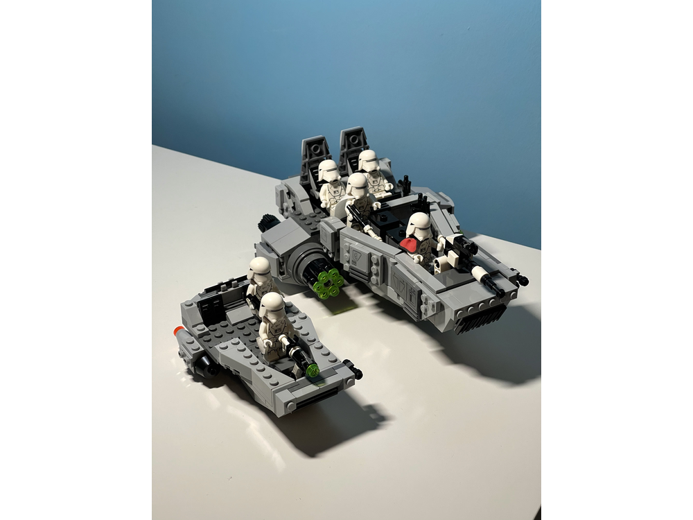 LEGO MOC First Order Snowspeeder by veryblocky | Rebrickable - Build ...