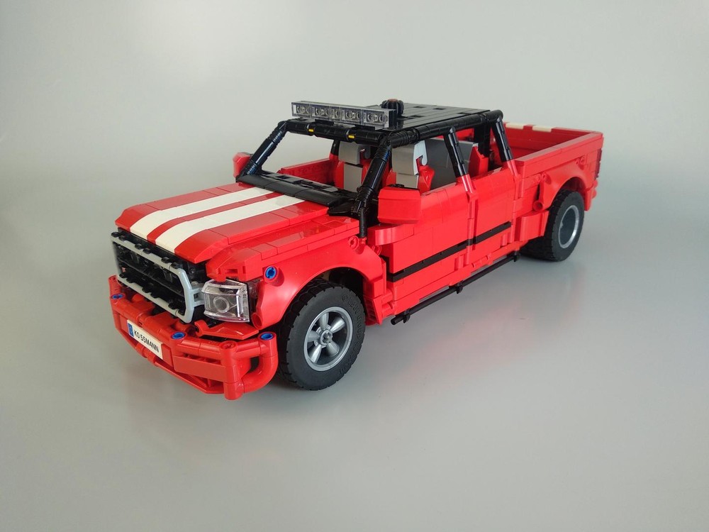 LEGO MOC Ford F550 Heavy Duty by Anton Kablash | Rebrickable - Build ...