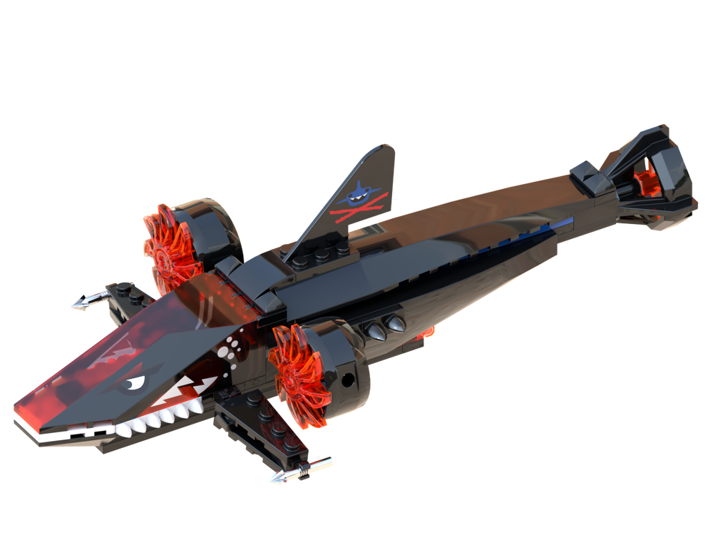 LEGO MOC Aqua - Shark - Black Shark Submarine by Brick_Daniel ...