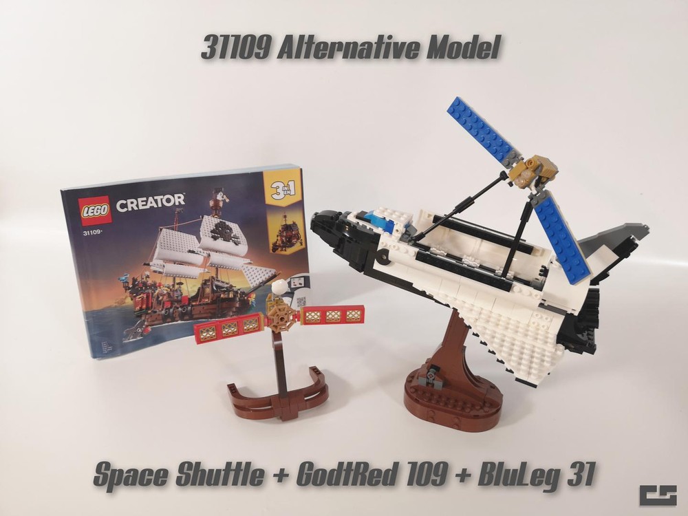 LEGO MOC 31109 Alternative Model - Space Shuttle by Popider ...
