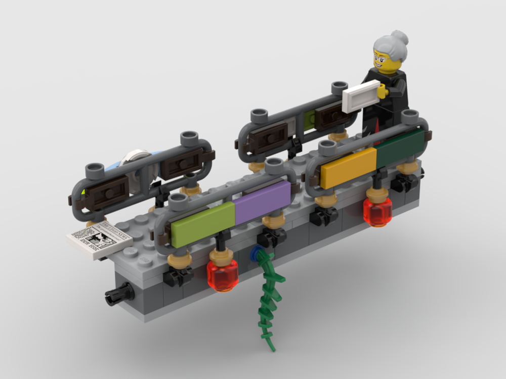 LEGO MOC Ninjago City Bridge by email80 | Rebrickable - Build with LEGO