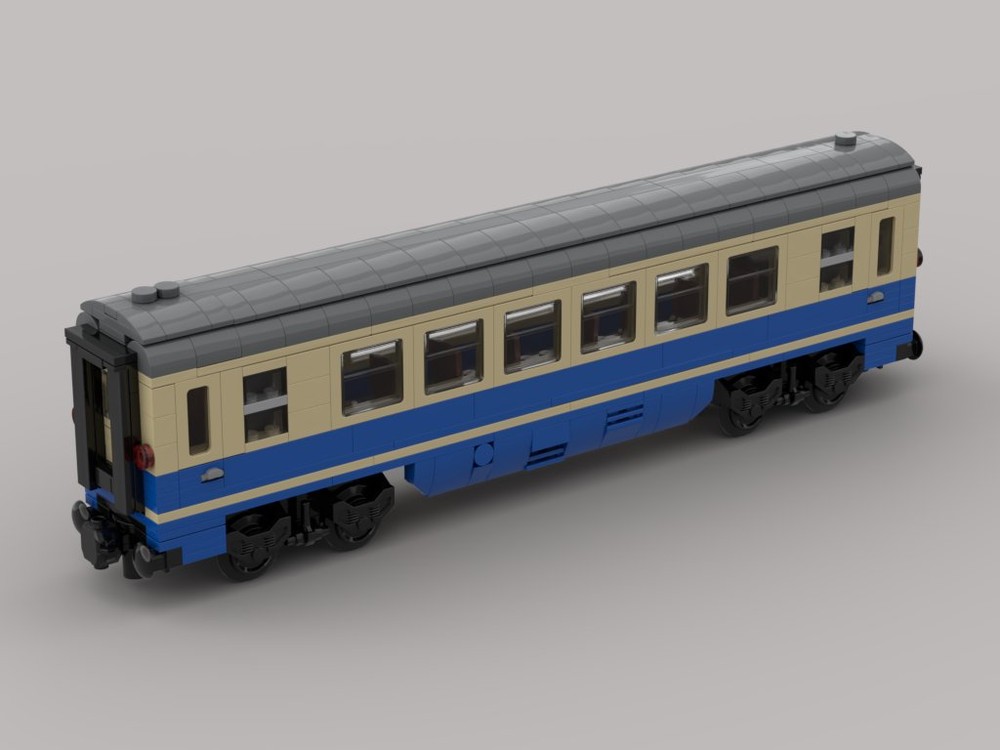 Lego Moc Second Class Eurofima Wagon Series Bpmz From The German