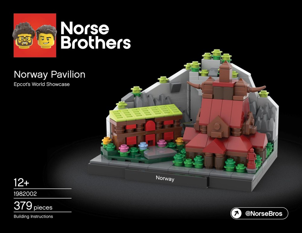 LEGO MOC Epcot - Norway by NorseBrothers | Rebrickable - Build with LEGO