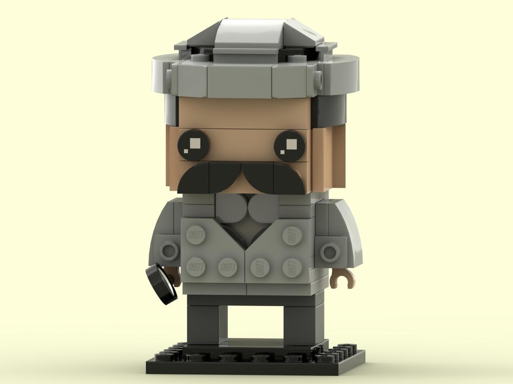 LEGO MOC Hercule Poirot BrickHeadz (David Suchet Version) by ...