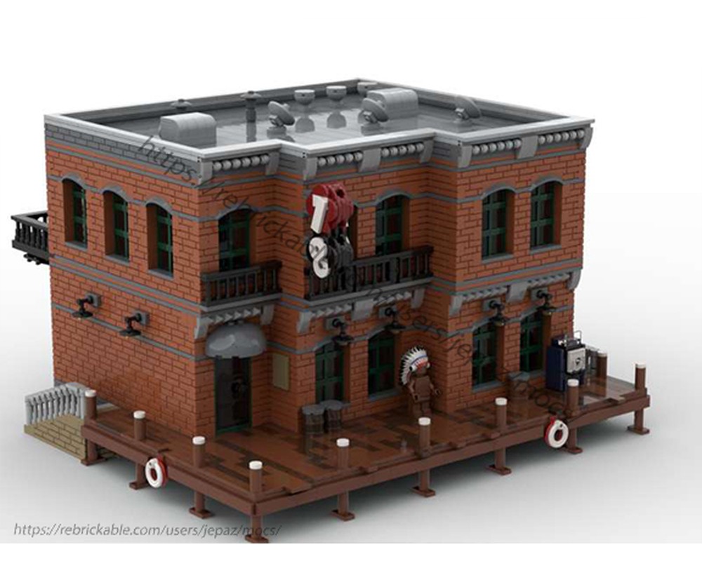 LEGO MOC Bar and Club by jepaz | Rebrickable - Build with LEGO