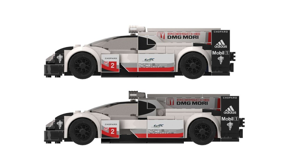 LEGO MOC 2017 Porsche 919 Hybrid V2 by SFH_Bricks | Rebrickable - Build ...