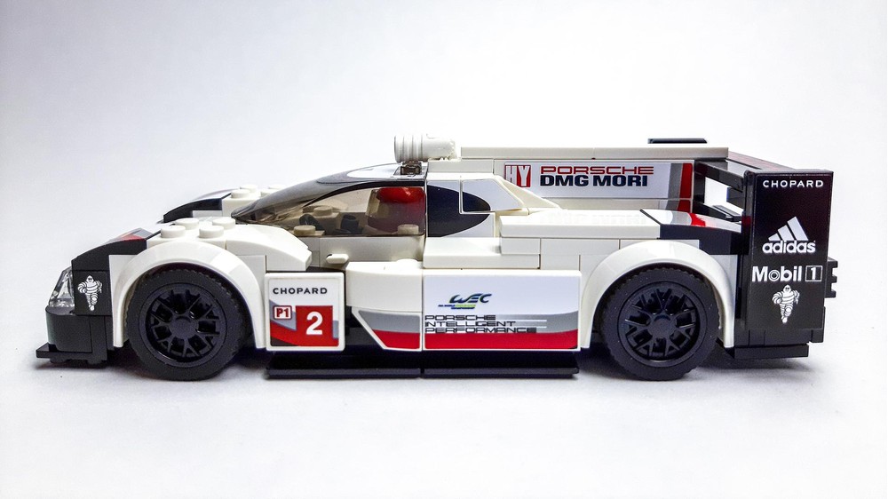 LEGO MOC 2017 Porsche 919 Hybrid V2 by SFH_Bricks | Rebrickable - Build ...