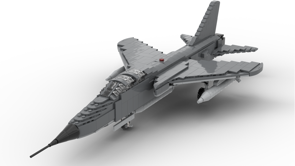 LEGO MOC F-105G Wild Weasel by brickdefense | Rebrickable - Build with LEGO