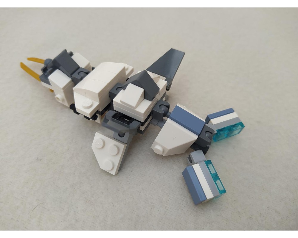 LEGO MOC 30591 Starship Jiao Long by thekitchenscientist | Rebrickable ...