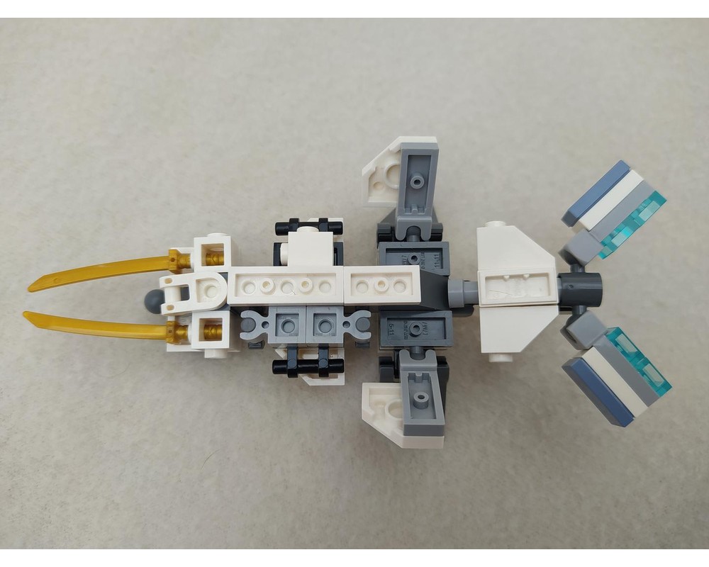 LEGO MOC 30591 Starship Jiao Long by thekitchenscientist | Rebrickable ...