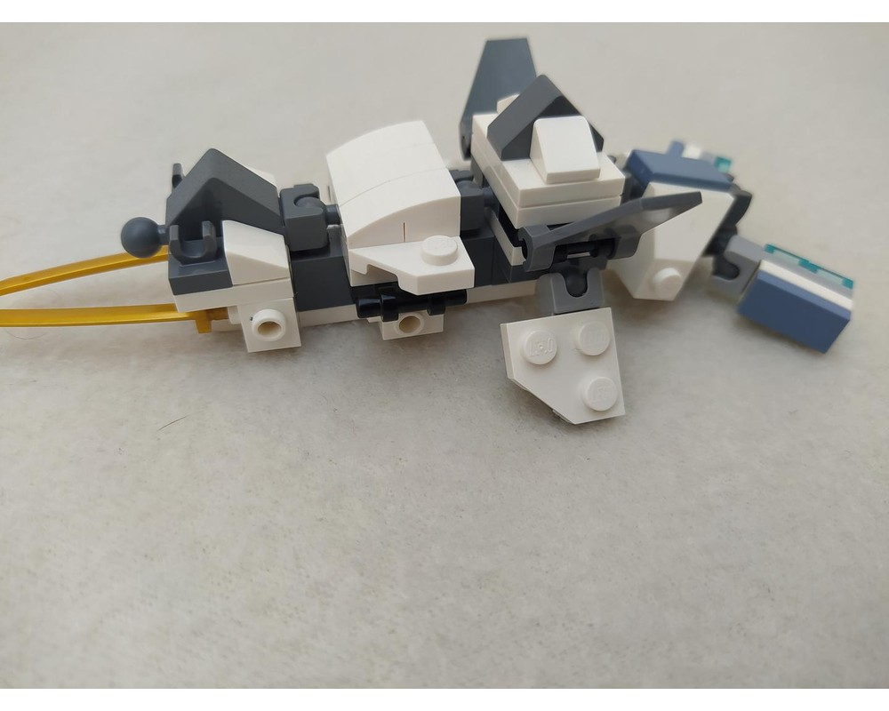 LEGO MOC 30591 Starship Jiao Long by thekitchenscientist | Rebrickable ...